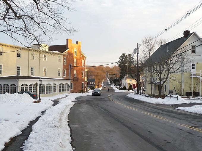Chester's winter wonderland transforms into a Norman Rockwell painting, complete with snow-dusted charm and cozy warmth.