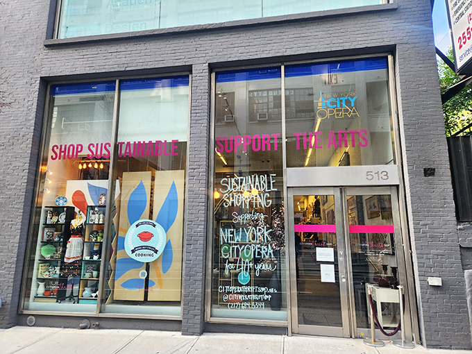 City Opera Thrift Shop: Where sustainable shopping meets artistic flair – proving that saving the planet can look incredibly stylish!