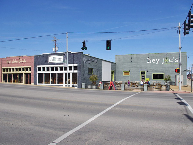 Cleveland's storefronts maintain that authentic Delta vibe where folks still park at an angle and nobody's in too much of a hurry.