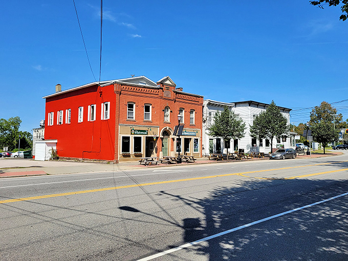 Colchester's historic district welcomes you with brick buildings and tree-lined streets that have witnessed centuries of small-town life.