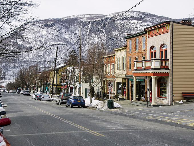 Cold Spring's quaint main street offers perfect small-town charm just steps from the scenic Hudson River.