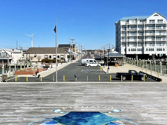 At Crisfield&rsquo;s marina, the rhythm of the tides sets the pace&mdash;boats bob, gulls chatter, and the sea air carries a promise of the day&rsquo;s fresh catch.