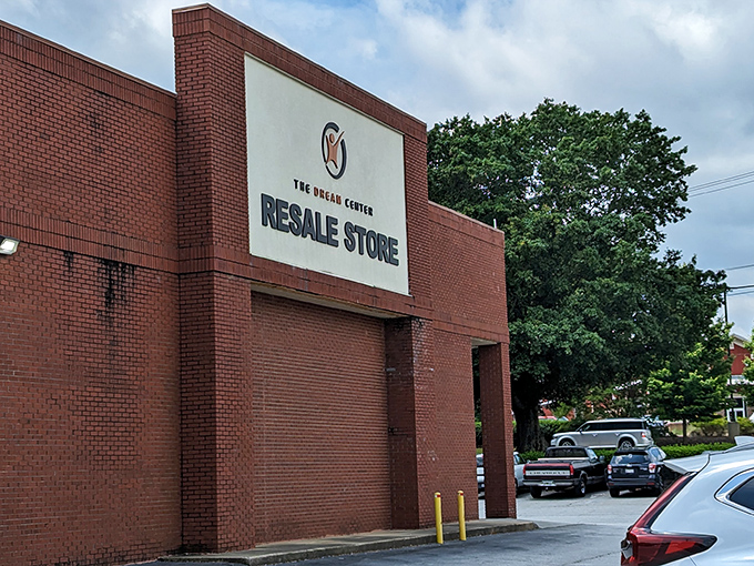 The Dream Center Resale Store in Easley stands ready to receive donations through its large loading doors. Treasures come in daily!