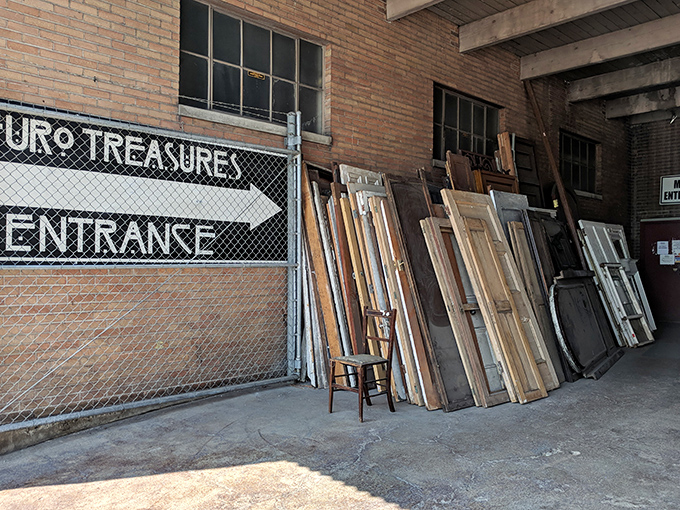 Those vintage doors leaning against the wall aren't just building materials&mdash;they're portals to homes of yesteryear.