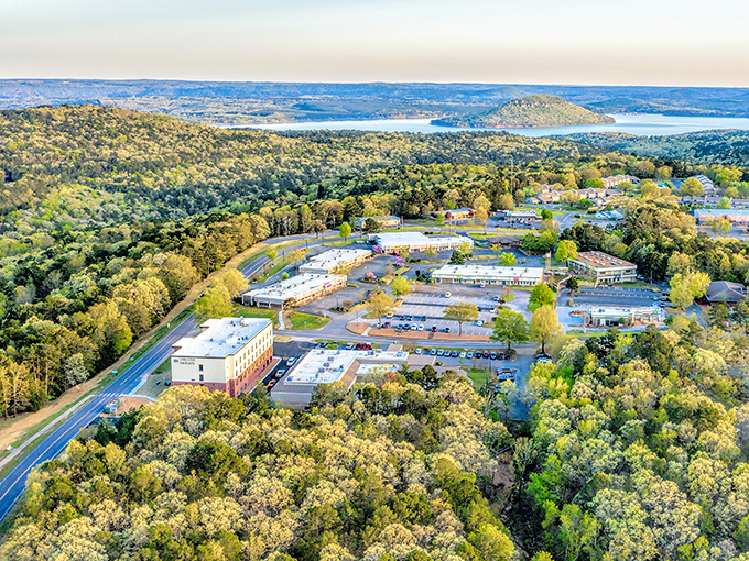 Fairfield Bay spreads around the lake like a retirement community that got all the details right.