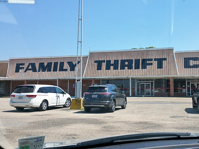 Family Thrift Center's straightforward sign delivers exactly what it promises - no-nonsense bargains for the whole family.