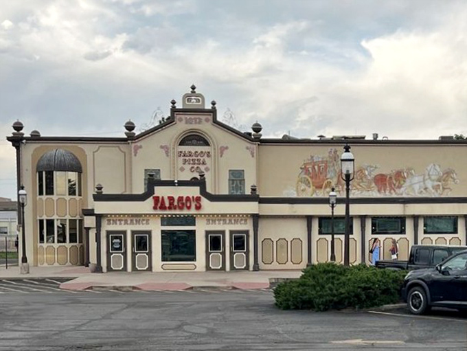 Victorian elegance meets classic American pizza tradition in this beautifully preserved Colorado Springs landmark.