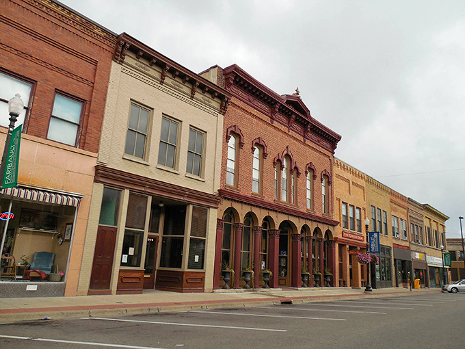 Faribault's substantial brick buildings announce that this town meant business from its very earliest founding days.