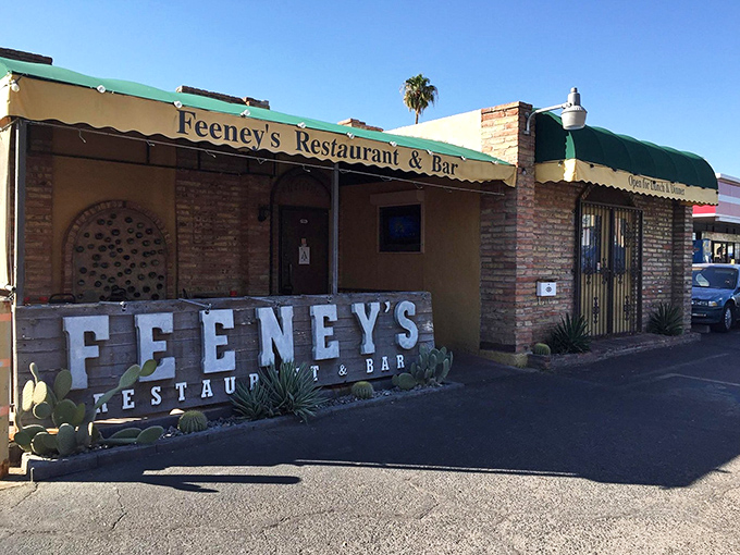 Feeney's brick facade and green awning have welcomed hungry Phoenicians for generations. Some places don't need to change to stay perfect.