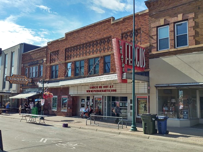 Fergus Falls' historic main street looks like Norman Rockwell painted it with a Social Security budget in mind.