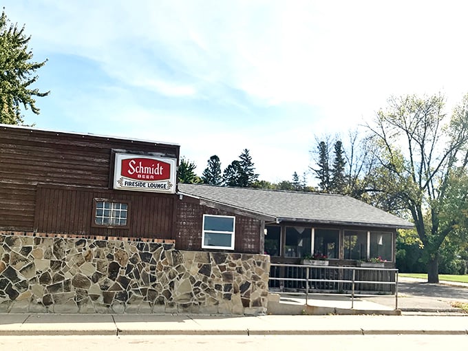 Stone foundation, rustic charm, and decades of satisfied customers - this is authentic supper club territory.