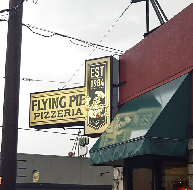 That retro sign has been beckoning Portland pizza fans since the Reagan administration &ndash; and for good reason. 