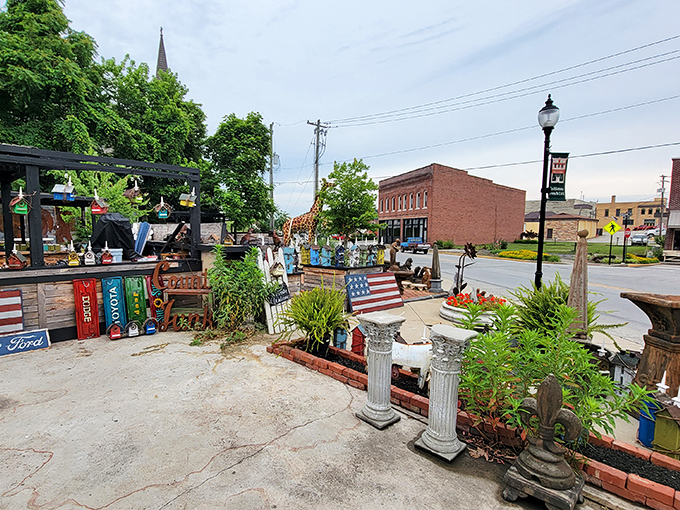 French Lick's timeless elegance whispers stories of grand hotels and healing springs from yesteryear.