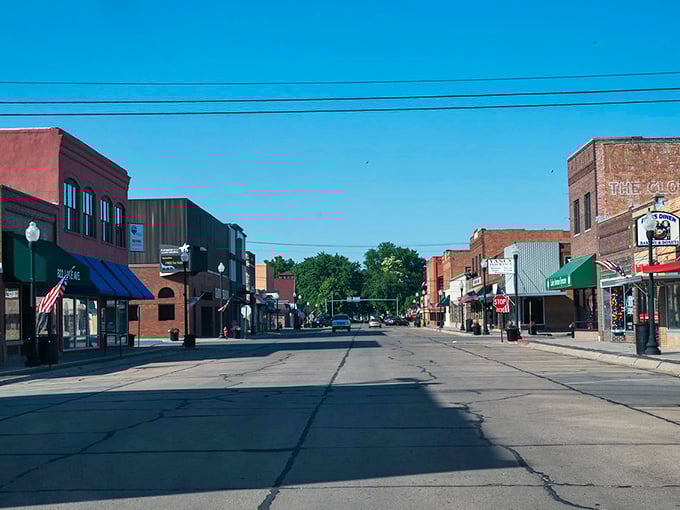 Gothenburg's charming main street still echoes with stories from the historic Lincoln Highway's heyday.