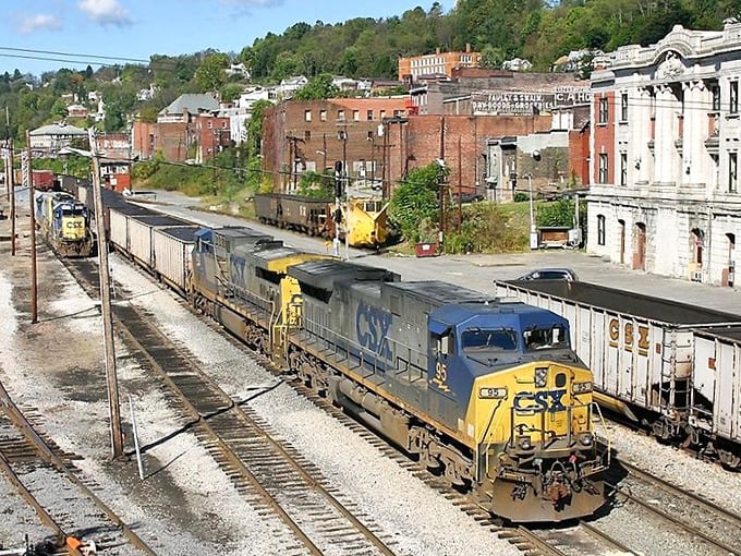 Grafton's train track looks like it was plucked from a more affordable era, where your retirement dollars stretch like an Olympic gymnast.