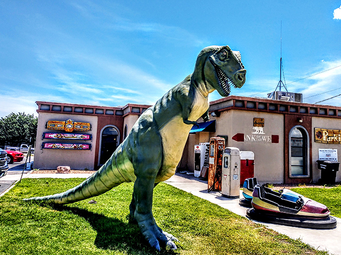 Hatch's main street offers a glimpse into small-town New Mexico, where the pace is slow but the chile is always hot.