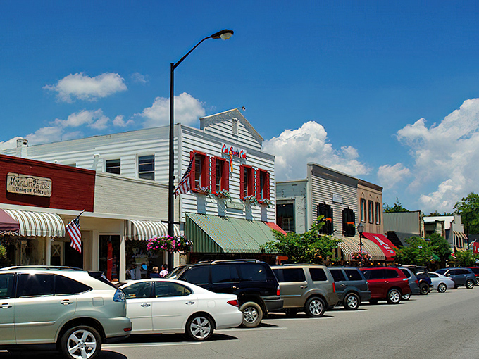Mountain towns know how to do main streets right - wide enough for parades, cozy enough for neighbors.