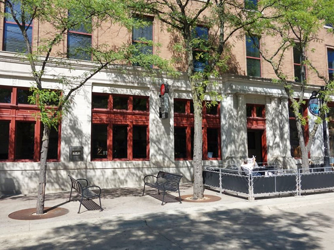 State Street's pizza palace where college memories are made one perfect slice at a time.