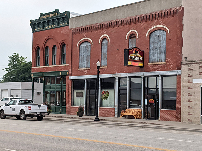 Lantz's Steakhouse occupies a classic brick building that's seen generations of Wisner residents celebrate life's moments over perfect prime rib.