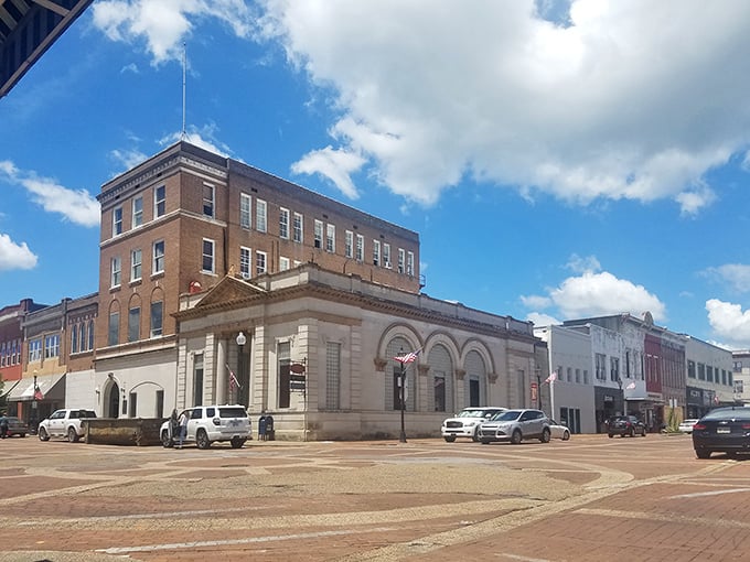 Laurel's restored downtown sparkles with the kind of charm that makes retirement feel like a permanent vacation.