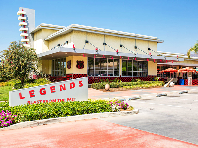 "A Blast From The Past" indeed! This Route 66 gem promises comfort food with a side of American nostalgia.