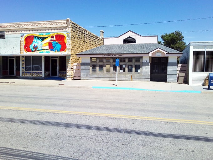 Lucas transforms ordinary concrete into extraordinary art, proving that creativity knows no boundaries in small-town Kansas.