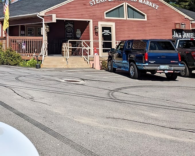 When a restaurant confidently combines lobster and steak in its name, you're dealing with people who understand surf and turf excellence.