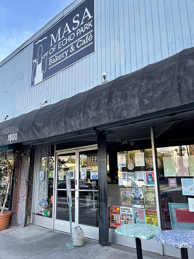 Masa's blue building stands like a Chicago embassy in Echo Park. Inside lies deep-dish paradise worth the 40-minute wait.