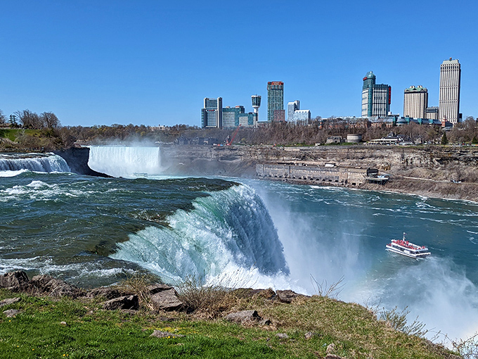 Niagara Falls' American side offers front-row seats to nature's greatest show without the usual tourist price markup.