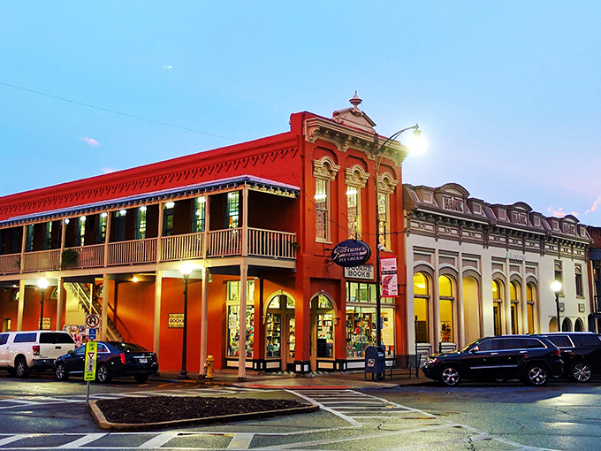 Oxford's historic downtown square glows at twilight, proving culture and affordability can beautifully coexist together.Add to Conversation