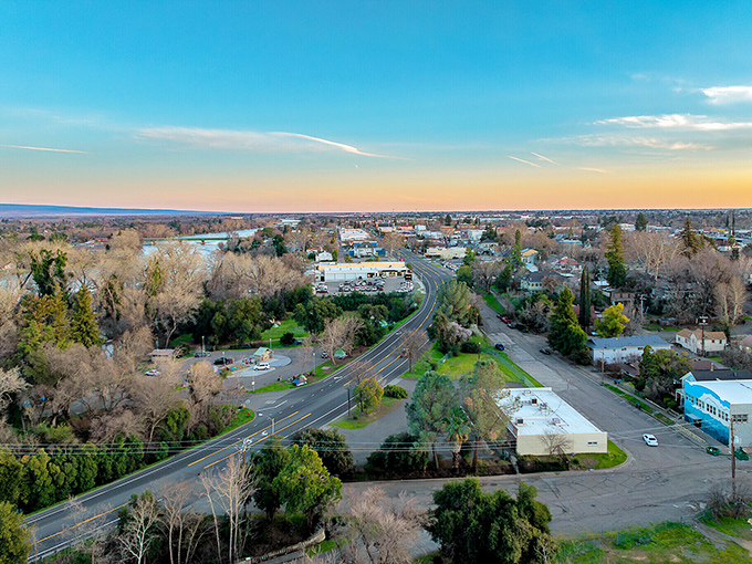 The Sacramento River flows through Red Bluff, providing recreation, scenery, and the town's relaxed rhythm of life.