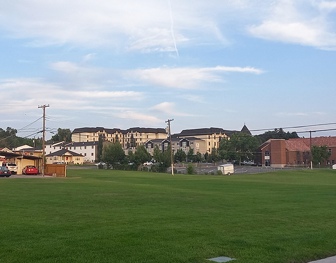 Rexburg offers wide open spaces and equally expansive savings. That green field is as refreshing as the prices in town.