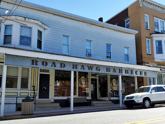 Road Hawg BBQ's Main Street location brings big city BBQ flavors to small town Pennsylvania charm.