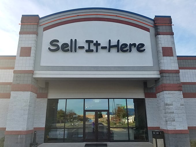 When a thrift store needs a building this big, you know serious bargain hunting awaits inside. 