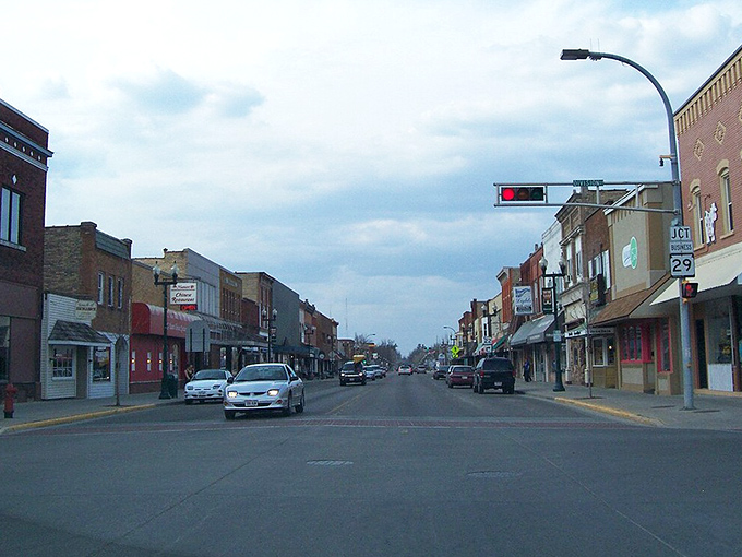 Shawano's wide main street feels like a movie set where Andy Griffith might stroll by.