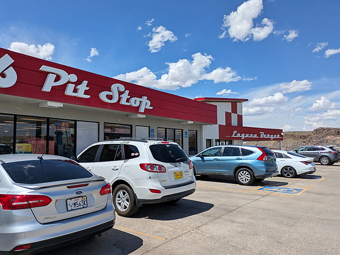 The 66 Pit Stop proves great burgers can come from unexpected places&mdash;even where you fill your gas tank.