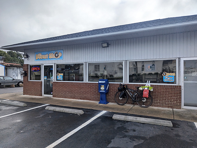 Sometimes the simplest names hide the most extraordinary treasures. Classic small-town donut perfection.