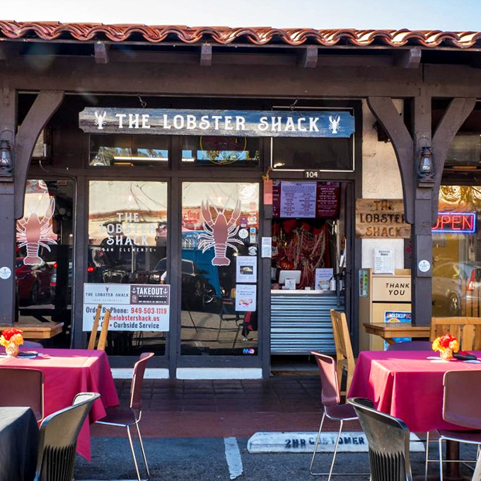 The Lobster Shack's rustic charm transports you straight to a Maine fishing village, minus the chilly Atlantic breeze.