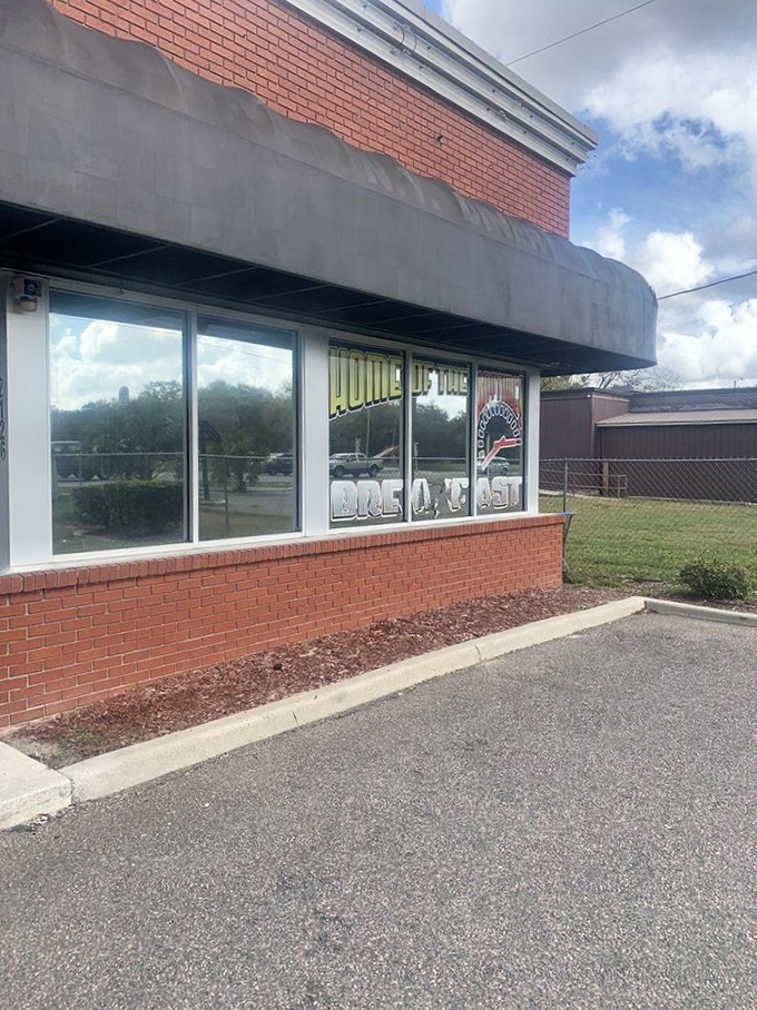 Sometimes the most unassuming buildings hide the most authentic flavors - New York style, Florida heart.