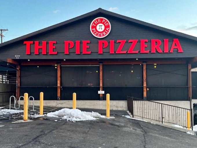 The Pie's bold red signage has been calling to hungry souls for decades of delicious memories.