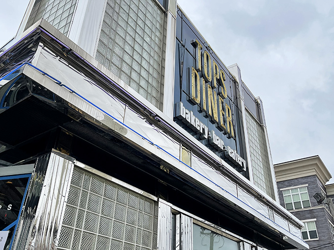 This Art Deco masterpiece gleams like a chrome-plated time machine from the golden age of diners.