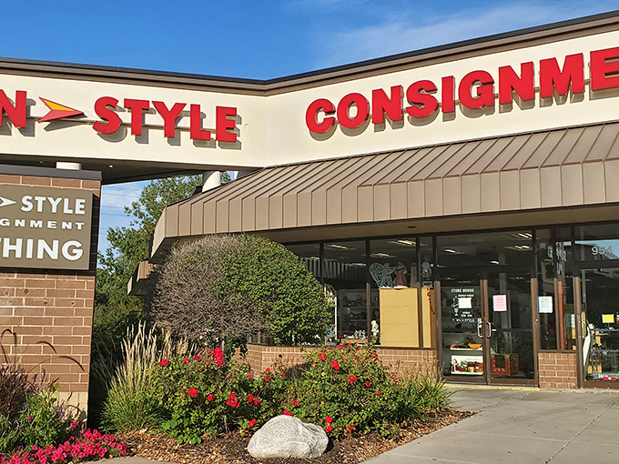 Turn Style's sophisticated storefront blooms with promise &ndash; like finding Rodeo Drive prices at Minnesota nice values.