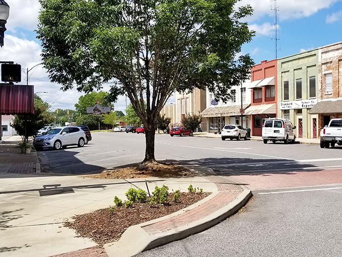 Tuscumbia's downtown streets invite leisurely strolls through a town that shaped American music history.