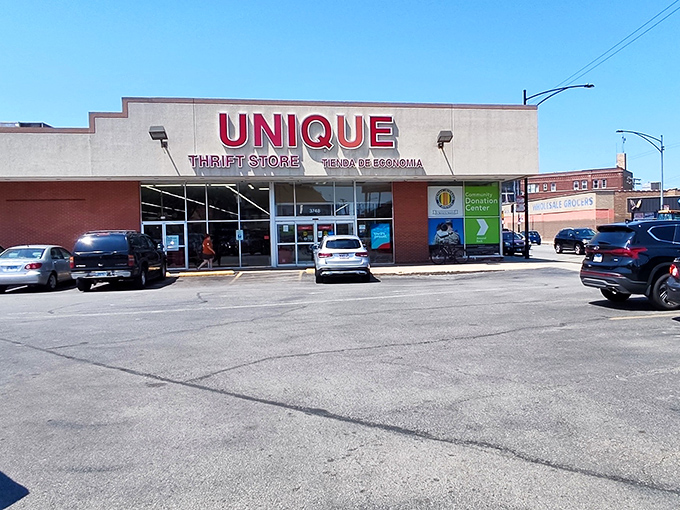 Unique lives up to its name with this massive Chicago location promising endless discoveries.