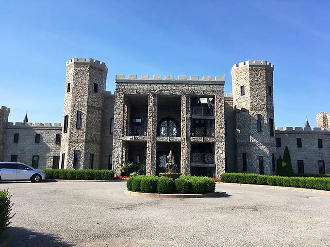 The Kentucky Castle near Versailles looks like someone plucked it straight from a European fairy tale and dropped it in horse country.
