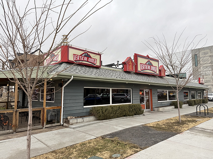 Vertical Diner's storefront might be understated, but there's nothing quiet about the flavors waiting inside this plant-based paradise.