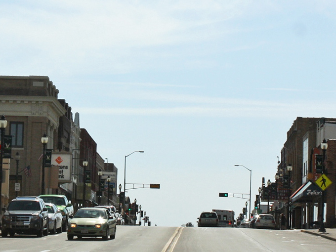 Viroqua's classic main street offers a perfect blend of historic architecture and modern small-business energy.