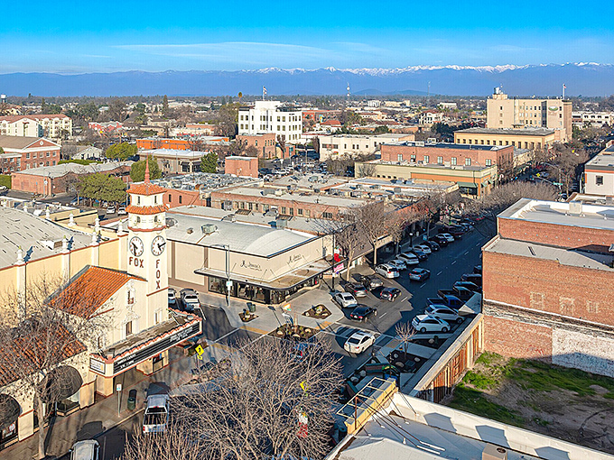 Visalia's historic downtown features charming architecture and a walkable main street that's perfect for afternoon strolls.