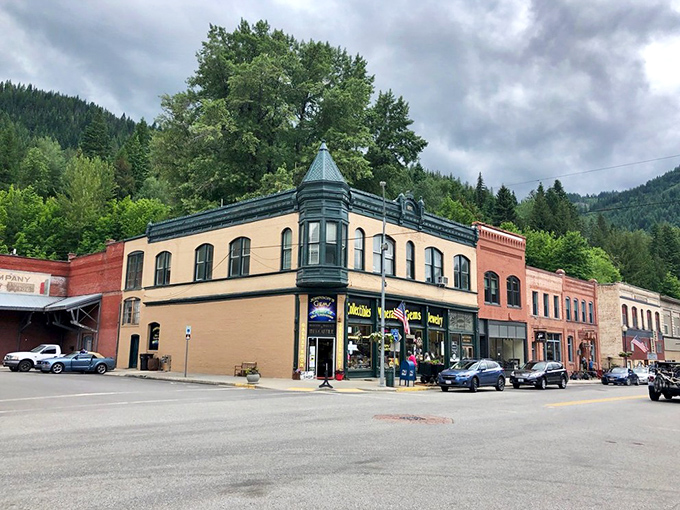 Wallace's historic buildings tell stories of silver mining days &ndash; where brick and stone have weathered a century of change.