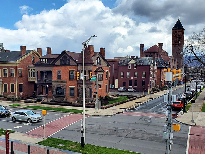 Wilkes-Barre's downtown corridor balances urban convenience with prices that won't shock your system.